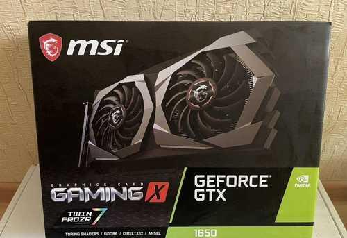 Видеокарта GeForce GTX 1650 D6 gaming X