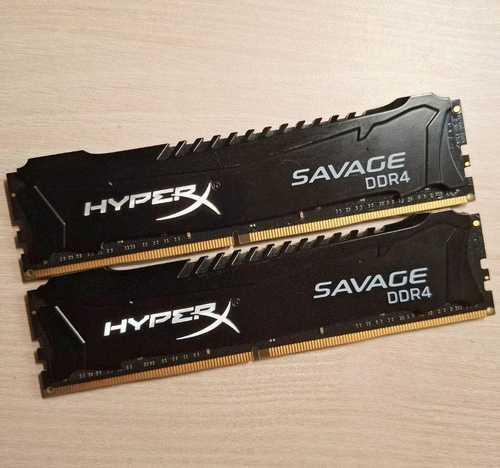 Оперативная память hyperx savage ddr4 (2x8 GB)