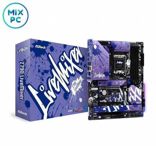 Материнская плата LGA1700 ASRock Z790 livemixer