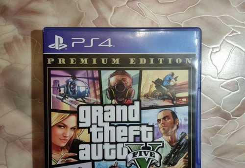 Игра GTA 5 (Grand Theft Auto V) для (PS4)