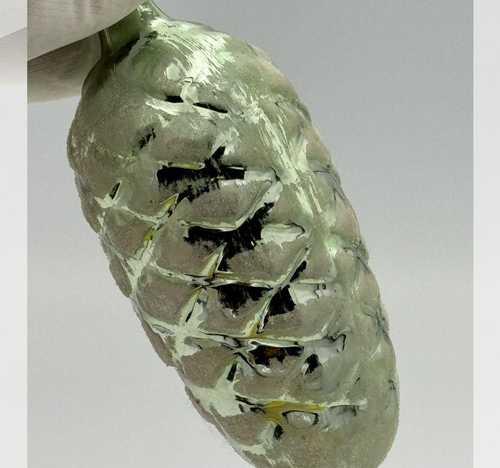 Елочные игрушки СССР шишка (2015)