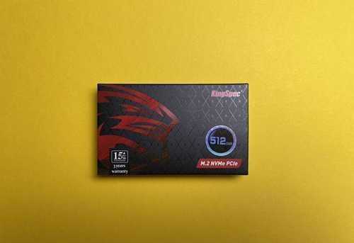SSD KingSpec nе-512 M.2 2280 NVMe 512 GB