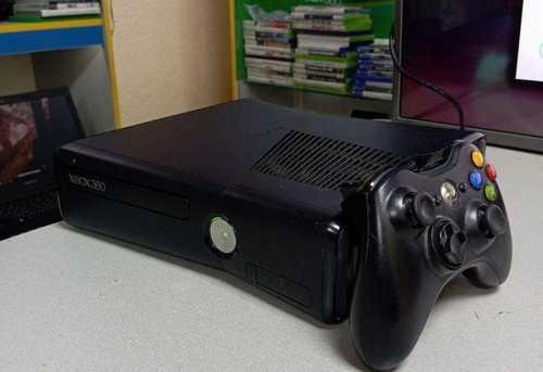 Xbox 360 slim 250gb прошитая freeboot + гарантия