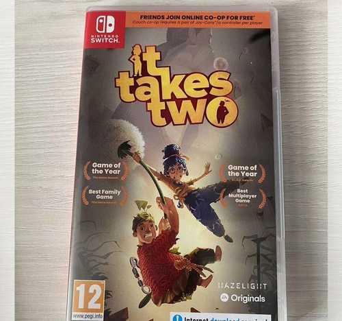 It takes two nintendo