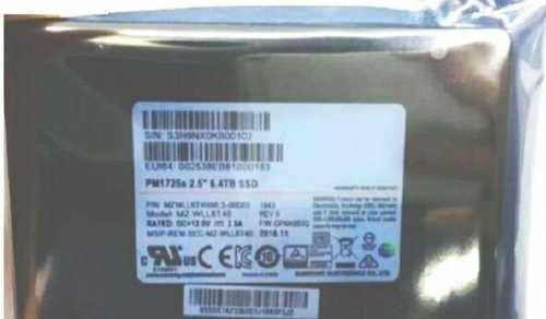 Samsung SSD pm1725a 6.4тб
