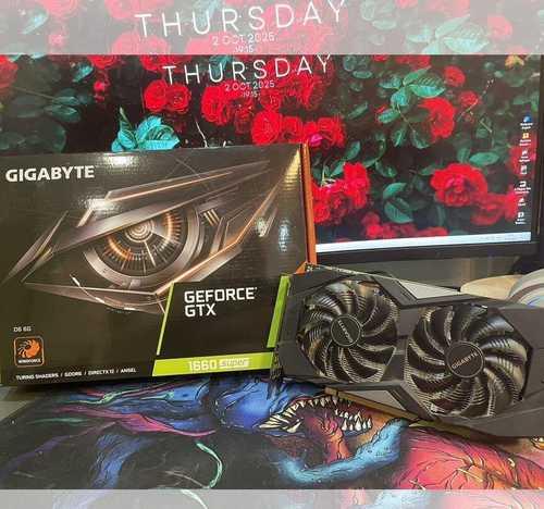 Видеокарта gigabyte gtx 1660 super