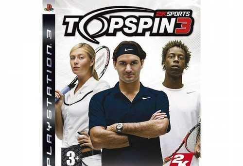 Top Spin 3 (PS3) б\у, Полностью Английский