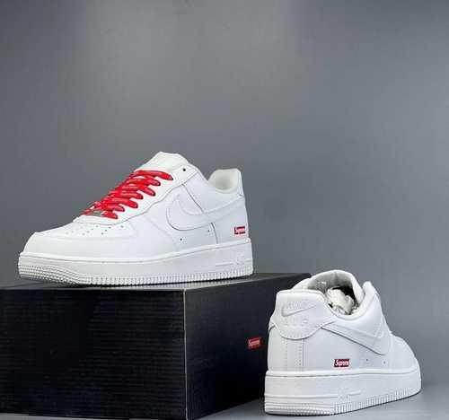 Nike Air Force 1 Белые Суприм