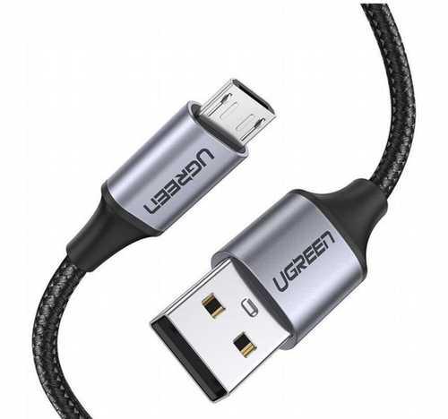 Кабель USB-A - microusb 1.5m Ugreen US290 #396429