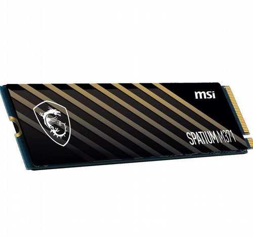 Spatium M371 nvme M.2 1TB, Диск SSD MSI spatium M371