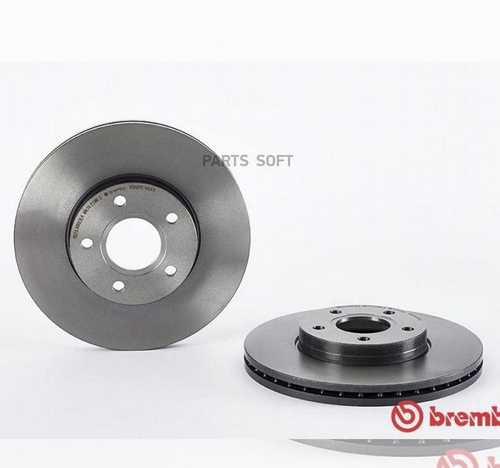 Brembo 09946411 диск тормозной пер вент focus cmax