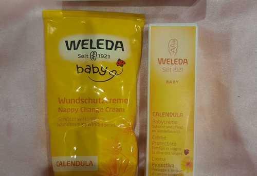 Weleda и Mustela крем под подгузник