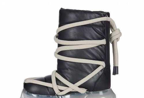 Rick Owens Lunar Tractor Boots Leather*