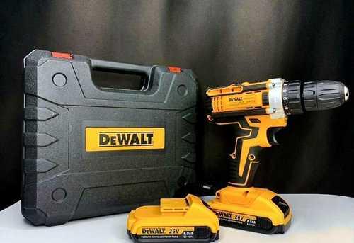 Шуруповерт dewalt 26v