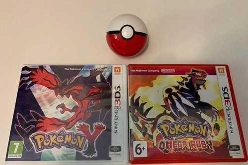 Pokemon Y и Pokemon Omega Ruby для Nintendo 3DS