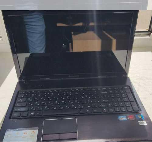 Ноутбук Lenovo g570 i3-2350M 2.3GHz, память 4 Гб