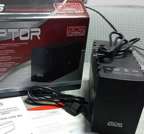 Ибп powercom raptor rpt-1000A UPS