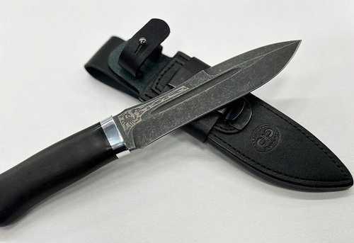 Нож Скорпион Black Edition, Stonewash(Граб) аир Зл