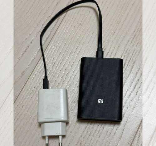 Powerbank xiaomi 10000 mini черный