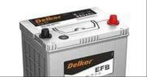 Аккумулятор Delkor EFB 70Ач обрат. пол. 95D23L