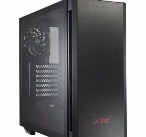 Adata XPG invader black (invader-bkcww) (Midi-Tower, черный, TG, 120mm fan*2)