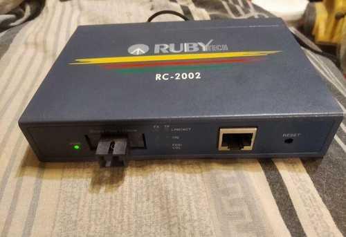 Медиаконвертер rubytech RC-2002
