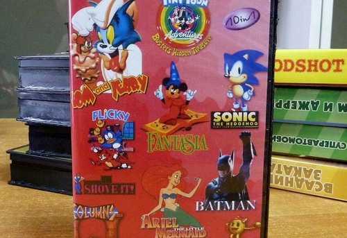 Сборник 16-бит (Sega) 10 в 1: Tom & Jerry и др