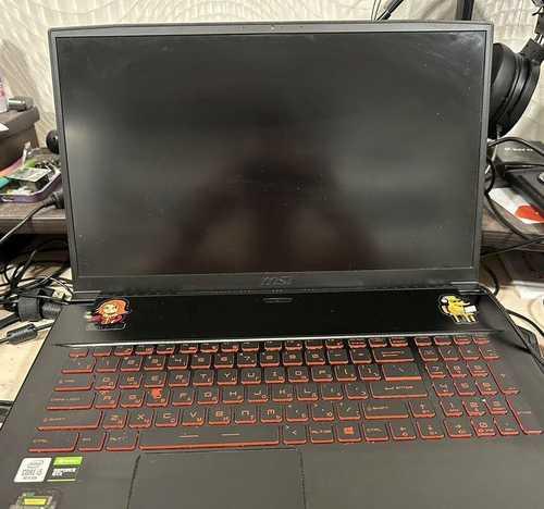 Игровой ноутбук msi gf75 thin