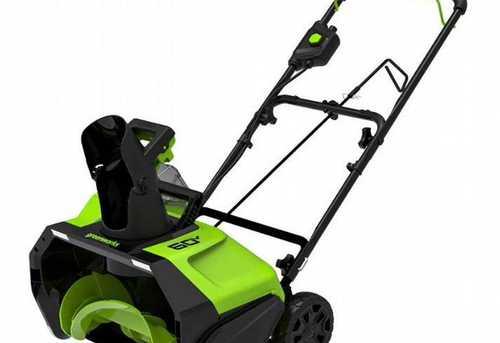 Greenworks GD60PST 60V аккумуляторный снегоуборщик