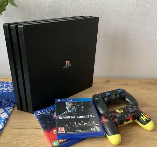 Sony Playstation 4 Pro 1TB Идеал   Игры