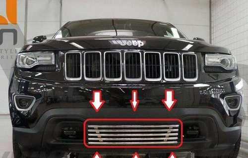 Вставка в бампер Jeep Grand Cherokee 2011+