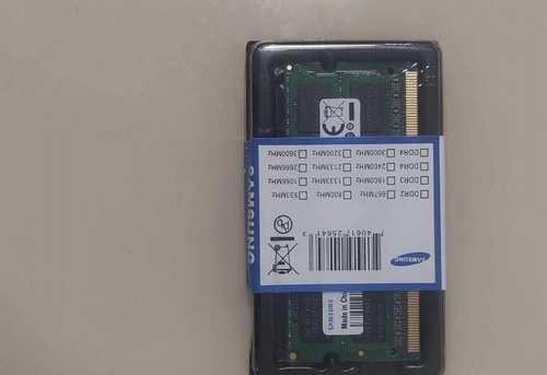 Модуль памяти Samsung DDR3 4Гб