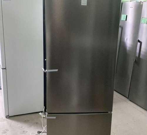 Холодильник с морозильником dexp B530BMA серебрист