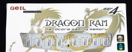 GeIL Dragon RAM DDR4-3600CL17 16Gb (4Gbx4)
