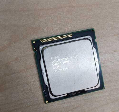 Процессор intel Core i3 2105 3100Ггц, lga 1155