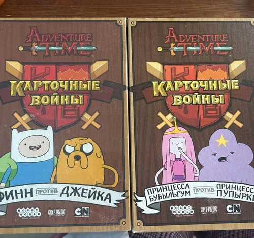 Настольная игра adventure time карточные войны