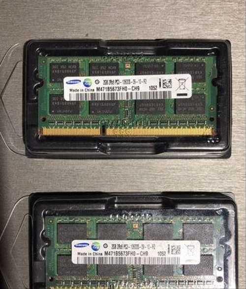 Память sodimm Samsung DDR3 (2x2gb) iMac MacBook