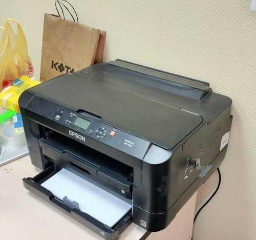 Принтер А3 А4 цветной струйный, Epson wf 7110