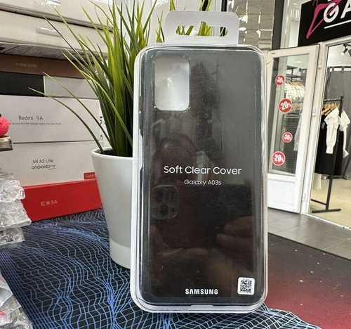 Чехол Soft Clear Cover Samsung A03s