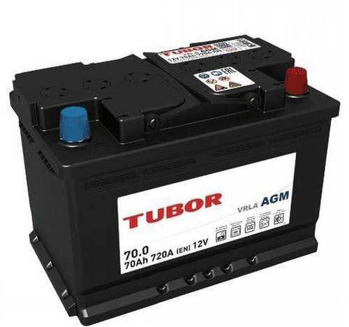 Аккумулятор Tubor AGM 70Ah 720A