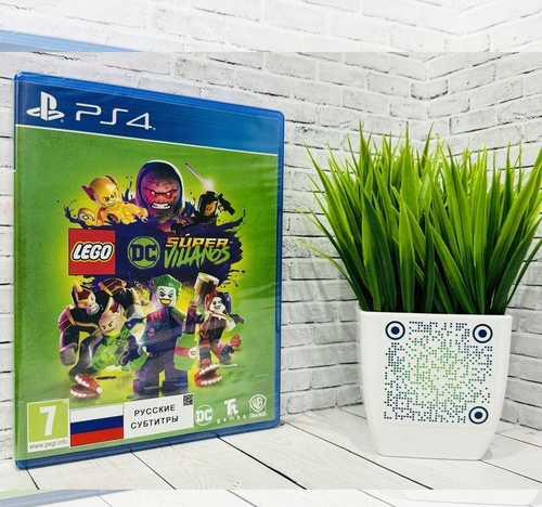 Lego DC Super Villains PS4 (Новый диск)