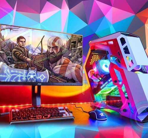 Новый игровой пк Intel Core i9 13900K / RX 7700 XT
