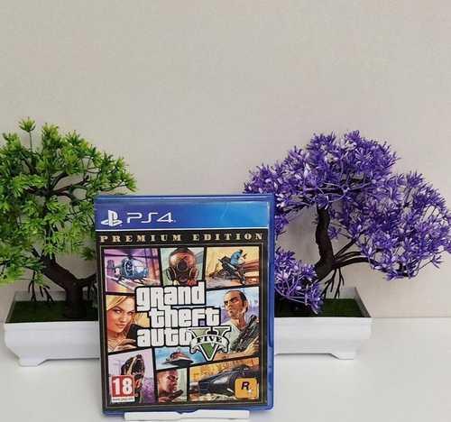 Диск gta5 ps4