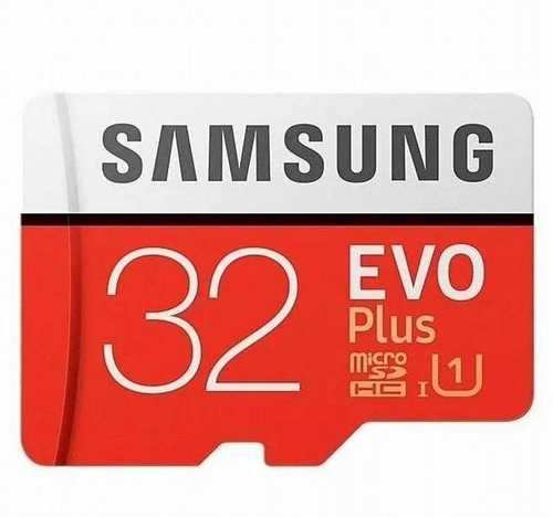 Карта памяти microSD 32 Гб Samsung (флешка)