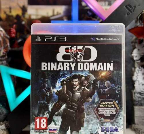 Binary Domain Sony PS3 с Мануалом