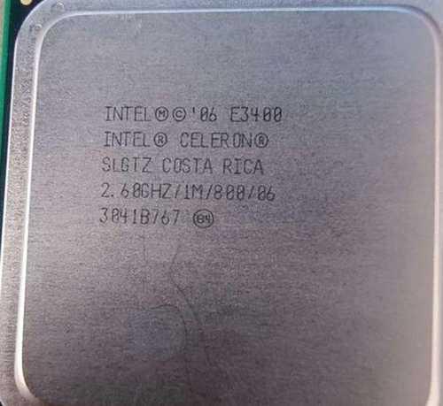 Процессор Intel Celeron E3400