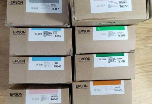 Epson картриджи для плоттера 700 мл