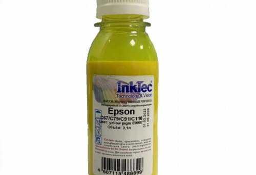 Желтый, Чернила InkTec E0007 Epson C67/C79/C91/C11