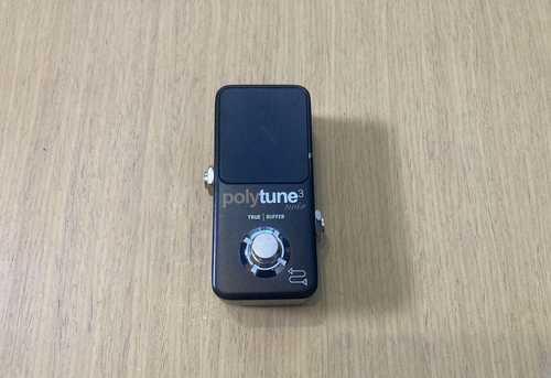 TC Electronic Polytune 3 Noir Mini (тюнер)