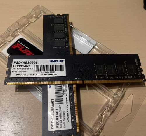 Оперативная память ddr4 8gb patriot 2666